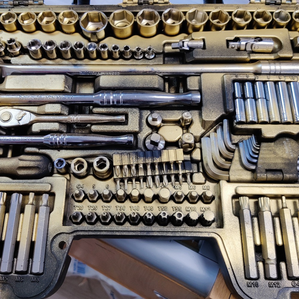 Pre-owned Halfords Advanced 150 Pc Socket & Spanner Set - Own4Less